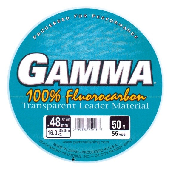 Spool Gamma Fluorocarbon - Flexible and strong - Leurre de la pêche