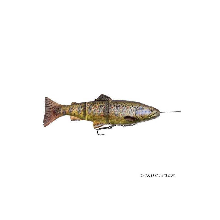 Señuelo vinilo Savage Gear 4D Line Thru Trout 20cm - Leurre de la pêche