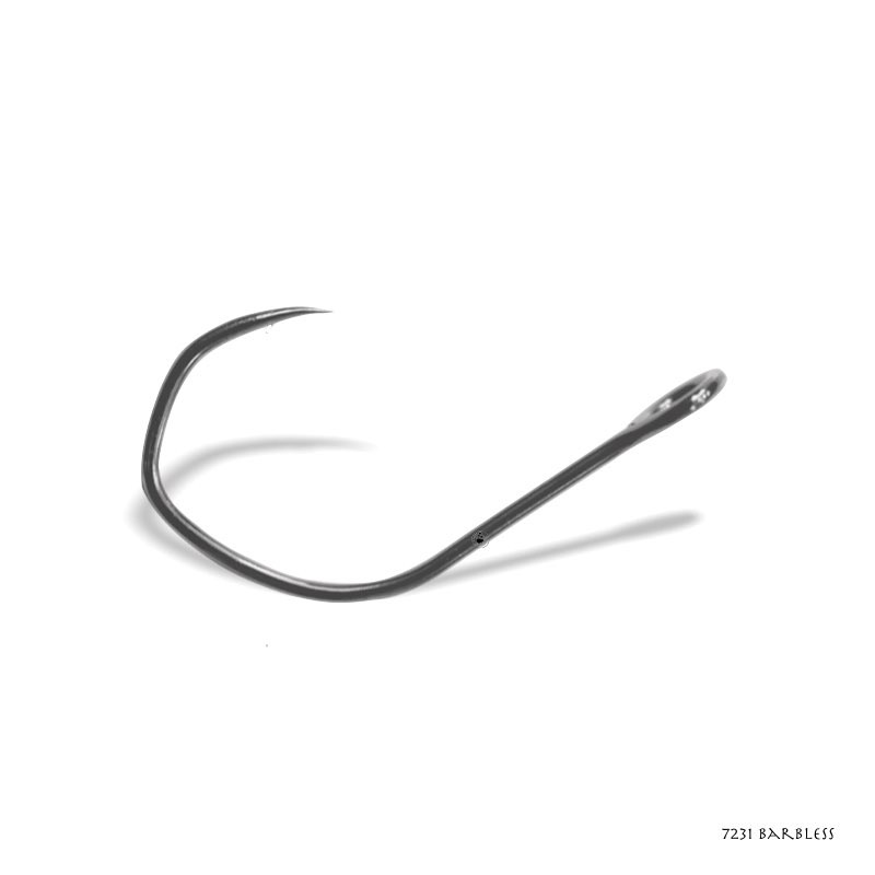 Single hook VMC 7231 NT Barbless - No barb - Leurre de la pêche