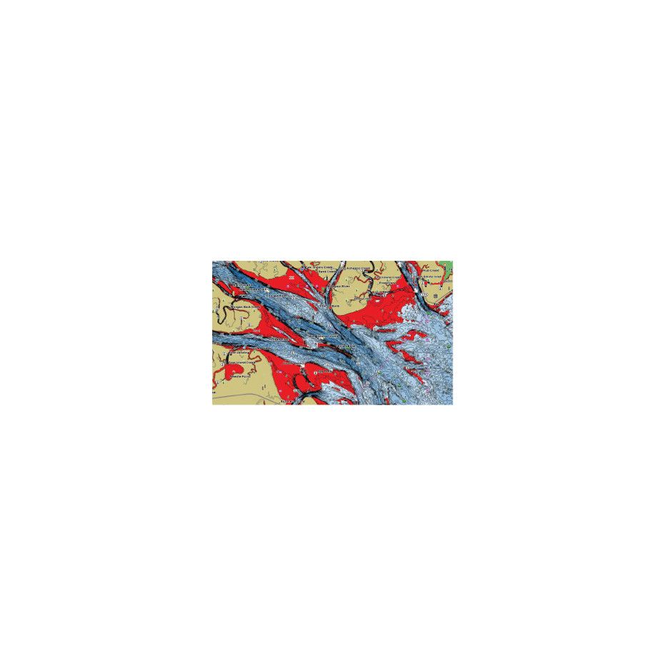 Detailed map of the main French lakes Humminbird LakeMaster - Leurre de ...