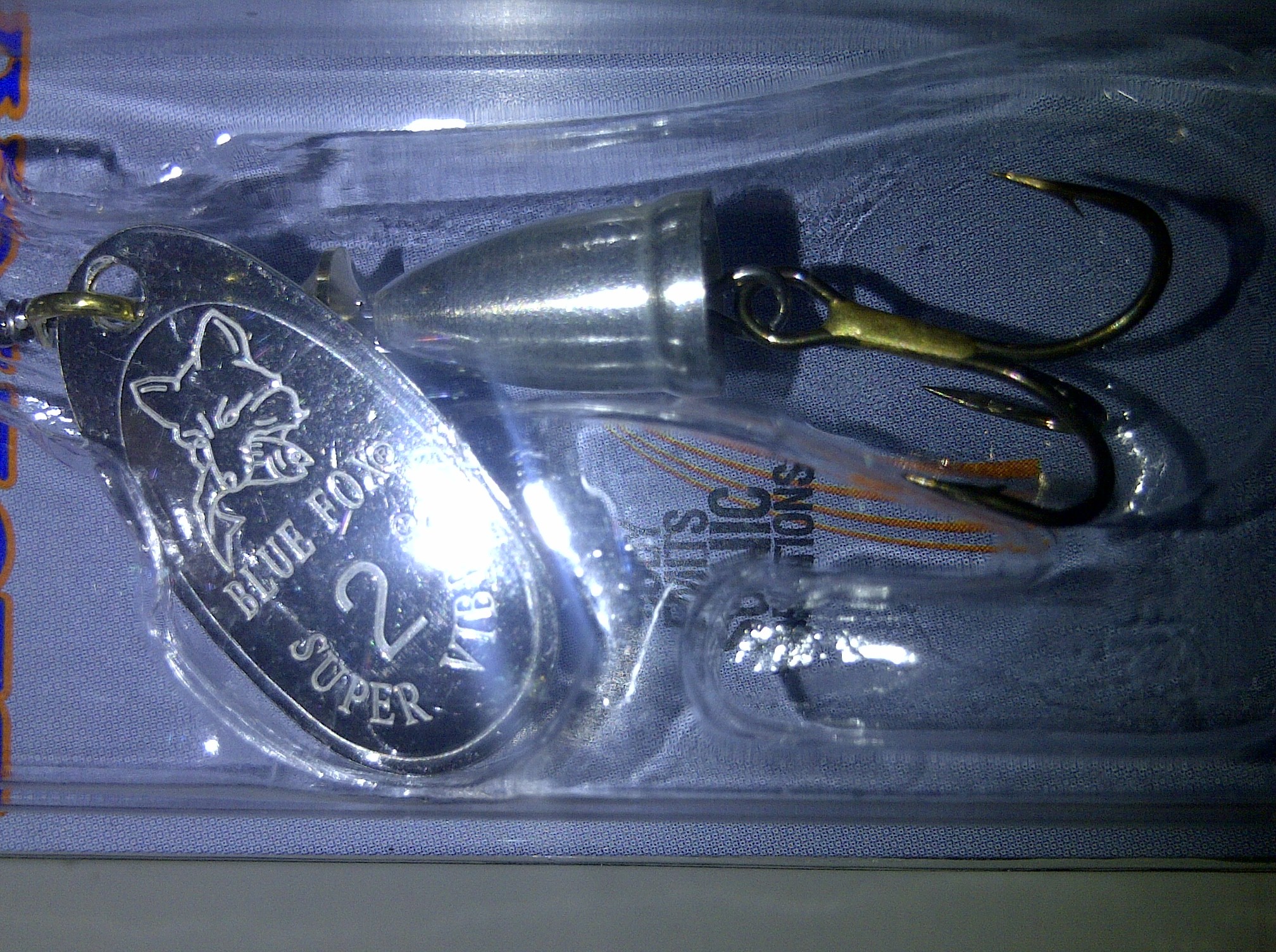 Vibrax Original Silver Spinner - predator fish - Leurre de la pêche