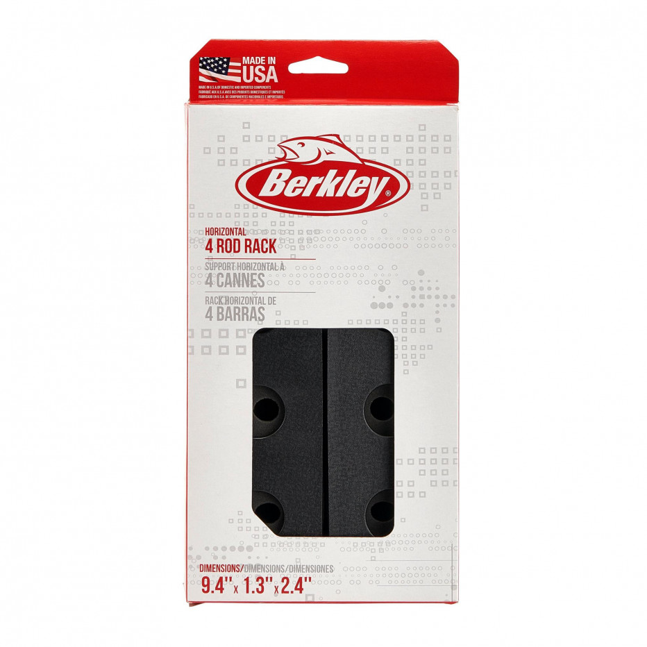 Support Canne Berkley Horizontal Rod Rack - Leurre de la pêche