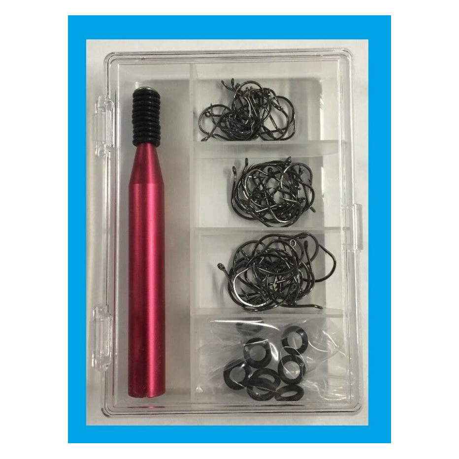 Kit Eagle Claw Lazer Sharp Wacky Hook - Leurre de la pêche