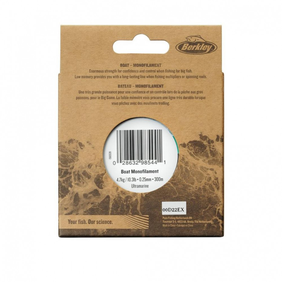 Nylon Berkley Nautil Boat Monofilament 300m - Leurre de la pêche