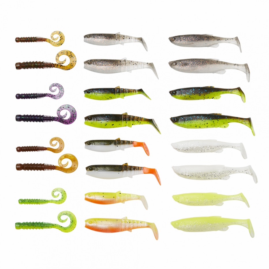 Kit Leurres Souples Savage Gear Perch Academy - Leurre de la pêche