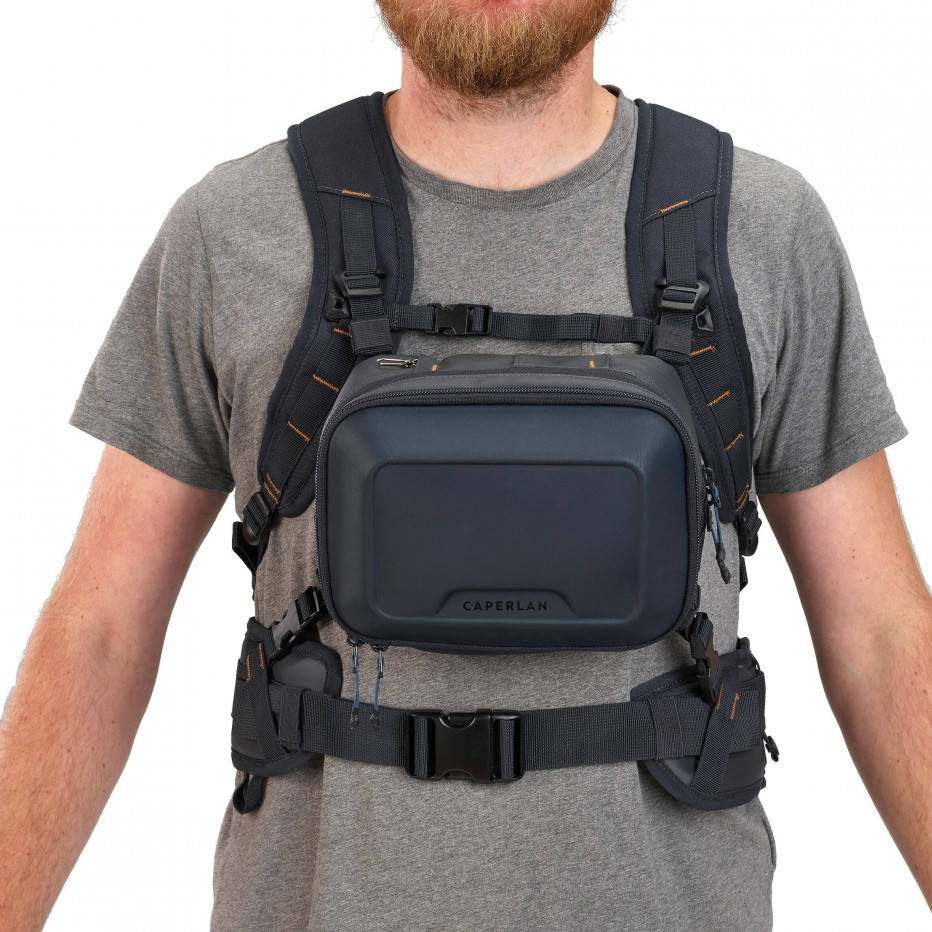 Backpack Caperlan Chest Pack 500 15L + 5L - Leurre de la pêche