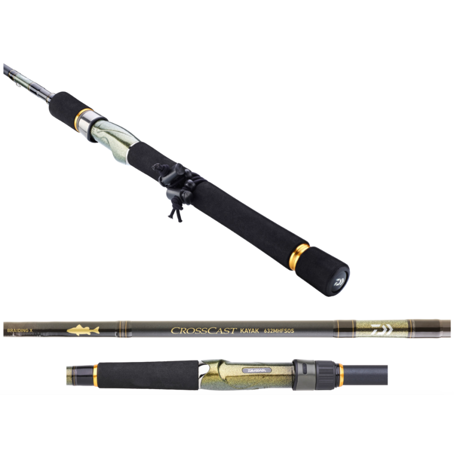 Spinning Rod Daiwa Crosscast Shore Jigging 2023 - Leurre de la pêche
