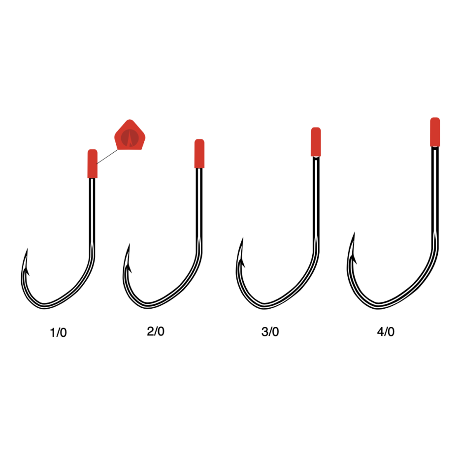 Single Hook VMC 7226 TL Techset Trailer - Leurre de la pêche