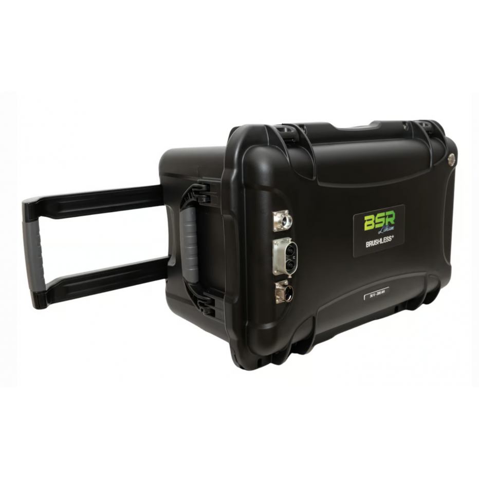 Batería de Litio BSR Brushless+ LifePO4 Gen3 y Cargador Impermeable ...