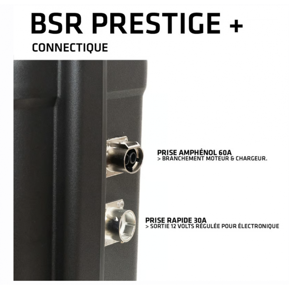 Lithium Battery BSR Prestige+ LifePO4 Gen3 with Charger and Fish finder ...