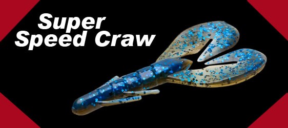 Soft bait Zoom Super Speed Craw - Imitation Crayfish - Leurre de la pêche