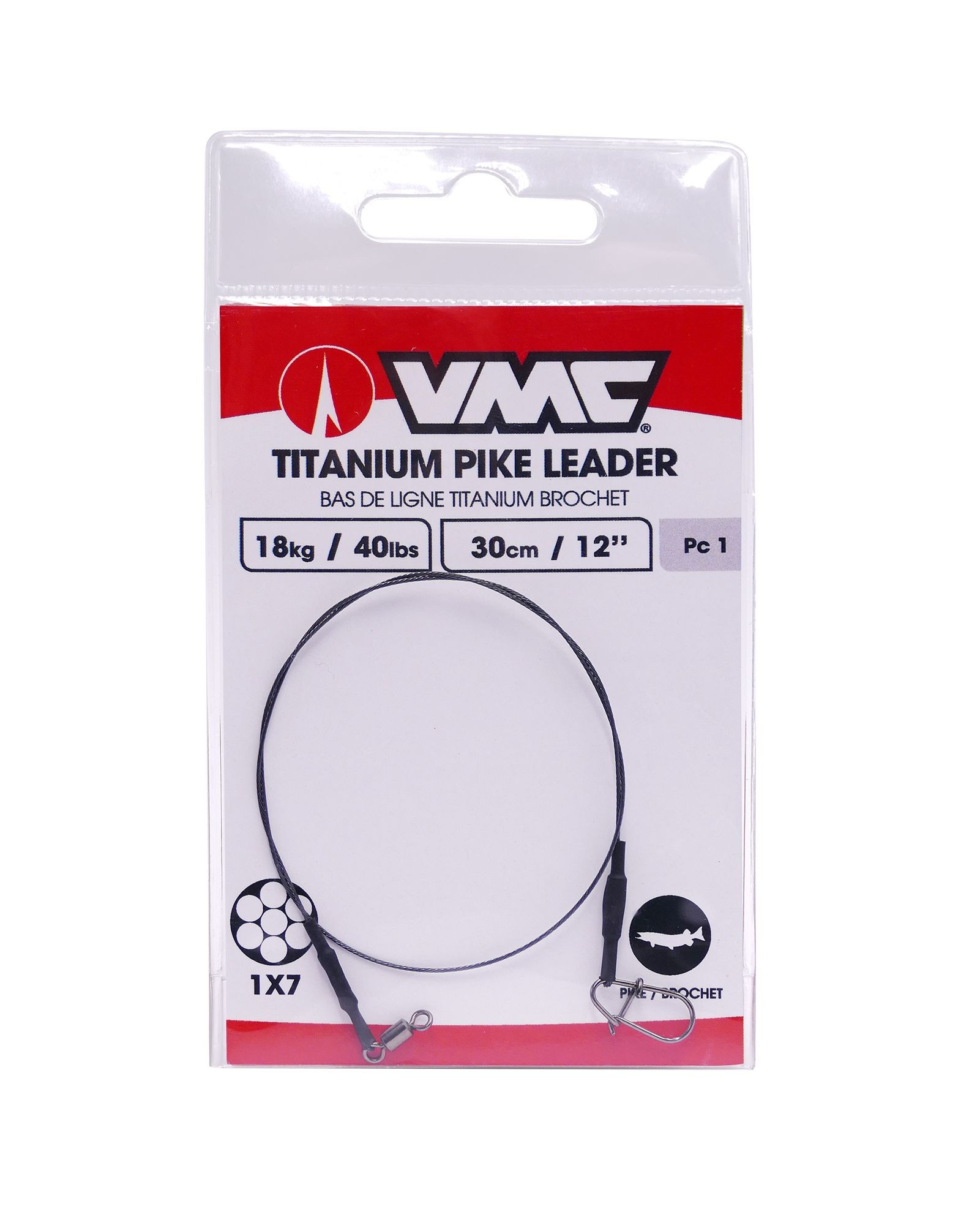 Bottom Line VMC Titanium Pike Leader - Leurre de la pêche