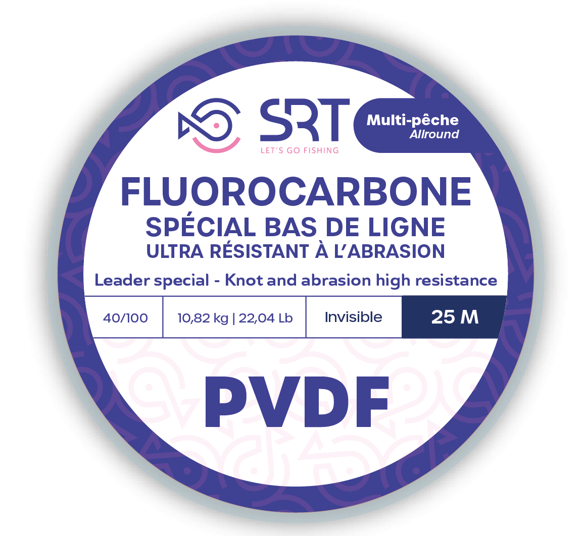 SRT Fluorocarbon PVDF 25m - Leurre de la pêche