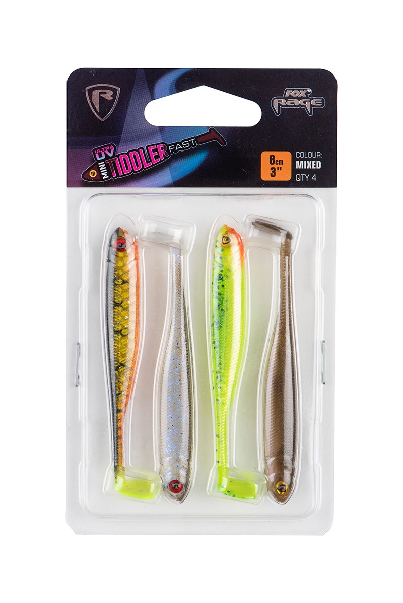 Pack Fox Rage Mini Tiddler – Leurres micro pour carnassiers - Leurre de ...