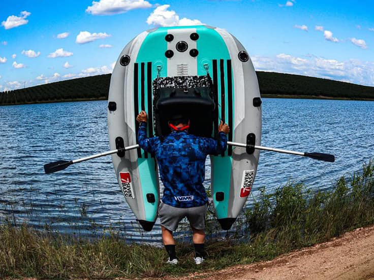 Float tube sailing: what does the law say? - Leurre de la pêche